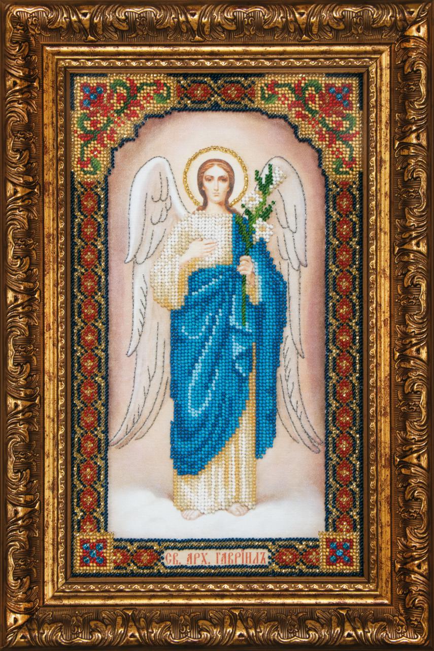 DIY Beadwork kit "The Icon of St. Archangel Gavriil" | stitchery.shop