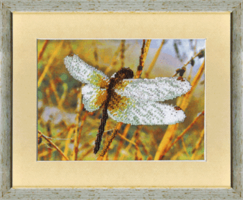 DIY Beadwork kit "Dragonfly" | stitchery.shop