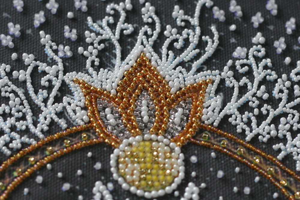 DIY Bead Embroidery Kit "Scarab beetle" 9.1"x11.8" / 23.0x30.0 cm ...