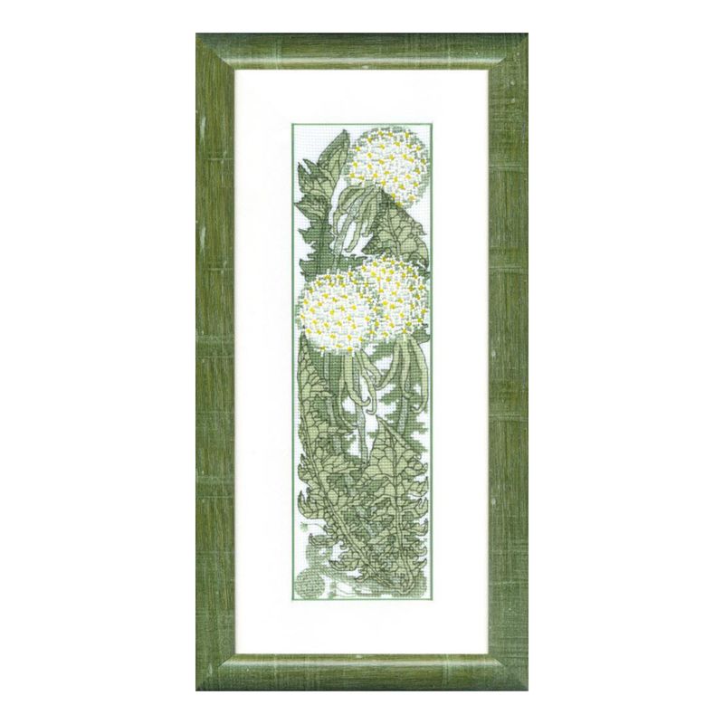 Mixed technique stitch kit "Field modern" | stitchery.shop